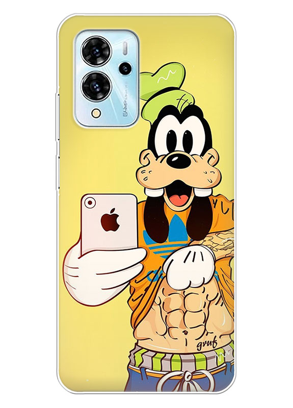 Бампер для ZTE Blade V40 Pro - Goofy Goof Troop Гуфи и его команда ...